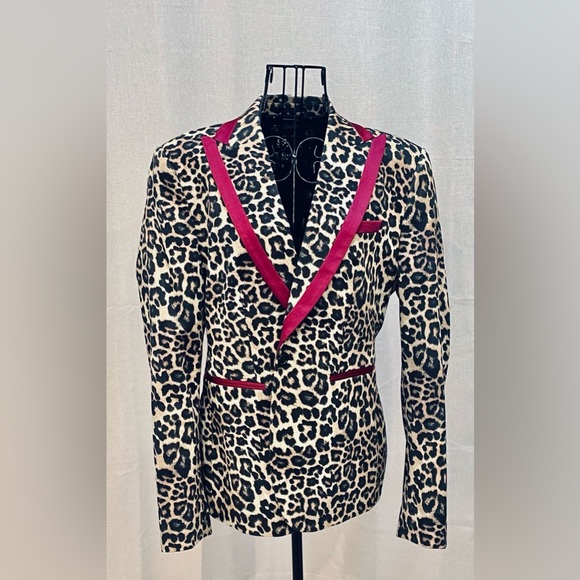 Twisted Tailor London | Pants & Jumpsuits | Leopard Print Suit With ...